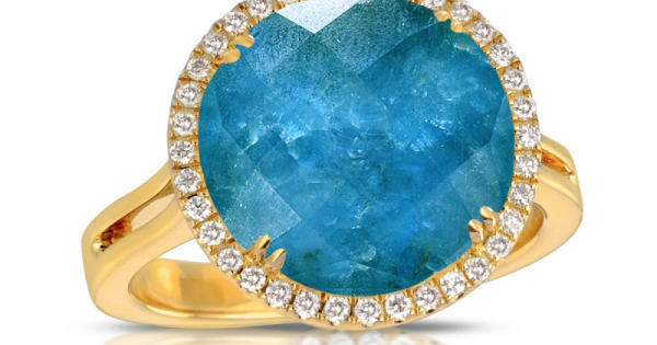 Doves Laguna Blue Ring